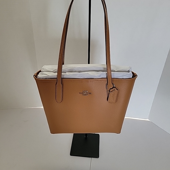 Coach | Bags | Coach Small City Tote Bag Brown | Poshmark